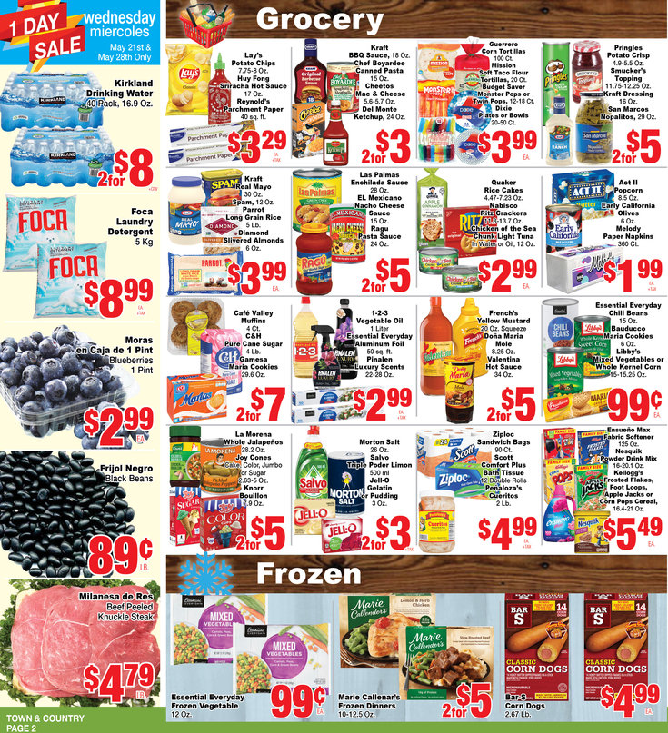 Print Weekly Specials | Town & Country Supermarket | Weekly Specials