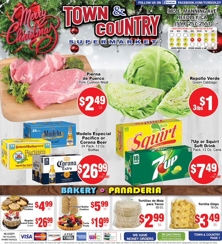 Print Weekly Specials